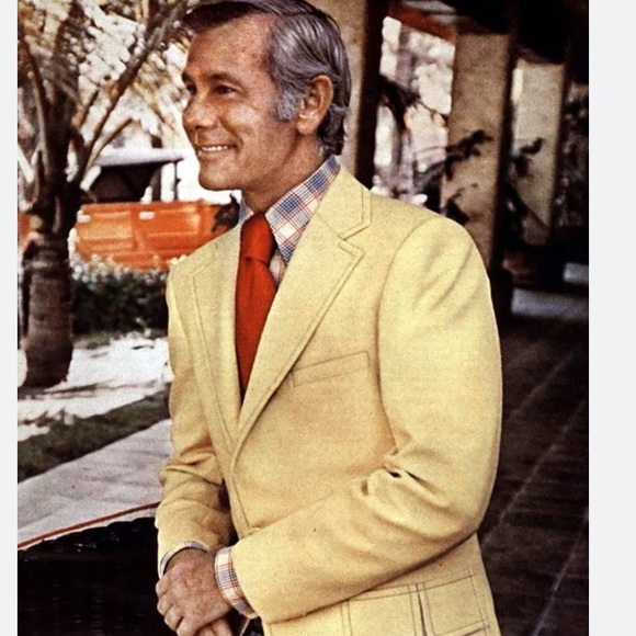 Wm H Block | Suits & Blazers | Vintage Johnny Carson Sport Coat 44 ...